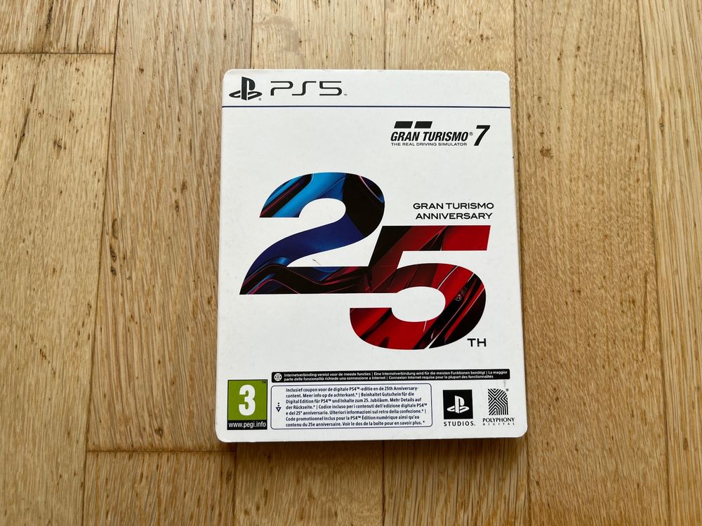 Gran Turismo 7 – 25th Anniversary – PS5 – Steel Case (Gebraucht) in ...