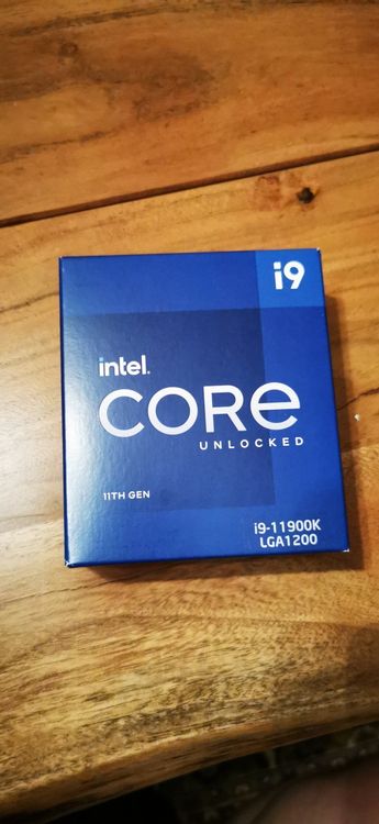 CPU Intel 9i CORE I9-11900K (Neu und originalverpackt) in Niederglatt ...