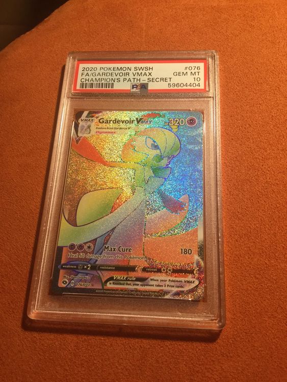 Gardevoir Vmax FA Secret, Champion´s Path (2020), PSA 10 | Kaufen auf ...