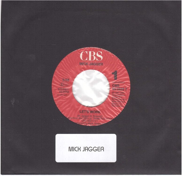 VINYL 7 MICK JAGGER | Kaufen auf Ricardo