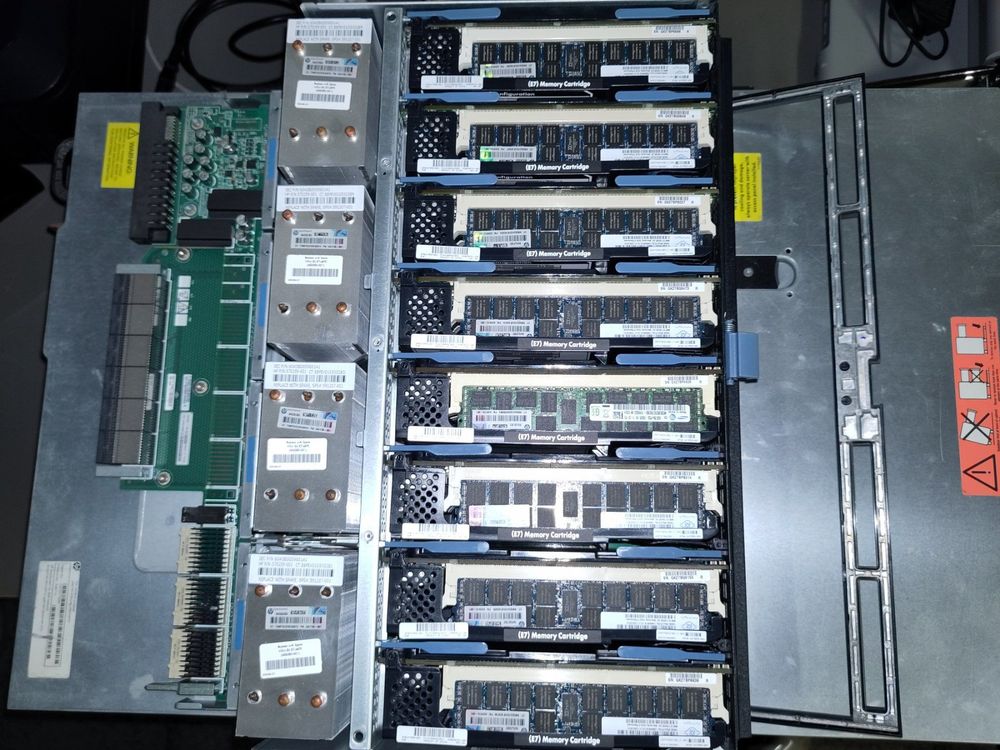 HP Server ProLiant DL980 G7 RAM 524 GB 4 x Intel 2.40GHz (Gebraucht) in ...