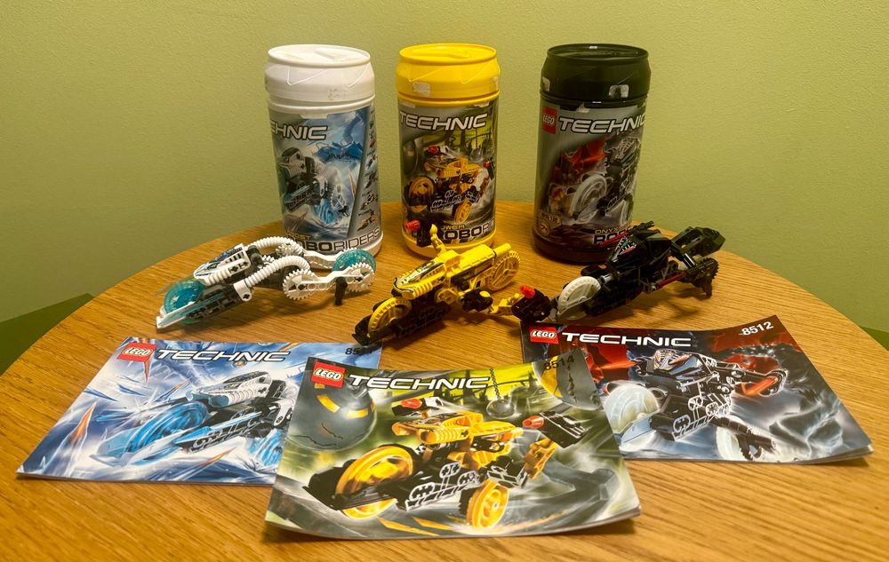 Lego Technic RoboRiders 3er Set 8511+8512+8513 (Gebraucht) in ...