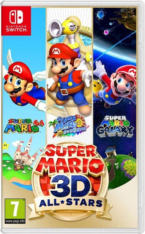 Super Mario 3D All-Stars Nintendo Switch Spiel + Spielhülle (Gebraucht ...