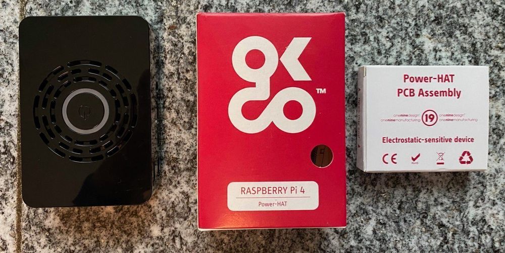 OKdo Raspberry Pi PowerHAT Gehäuse (NEU) (Neu und originalverpackt) in ...