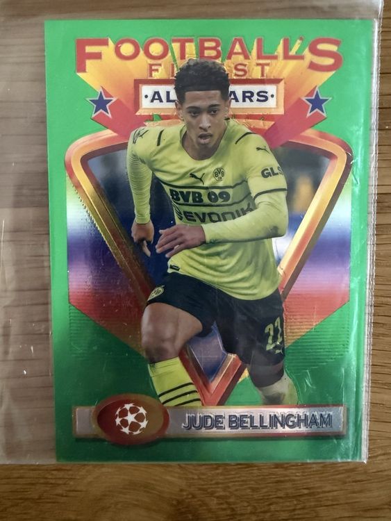 Topps Finest Flashbacks Jumbo Box Topper / Jude Bellingham (Gebraucht ...