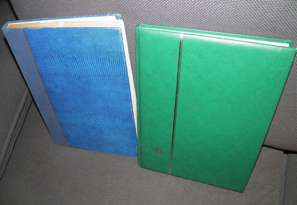 2 Stk. CH Briefmarkenalben, Dubletten, Viererblocks (Gebraucht) in Münchwilen AG für CHF 31 ...