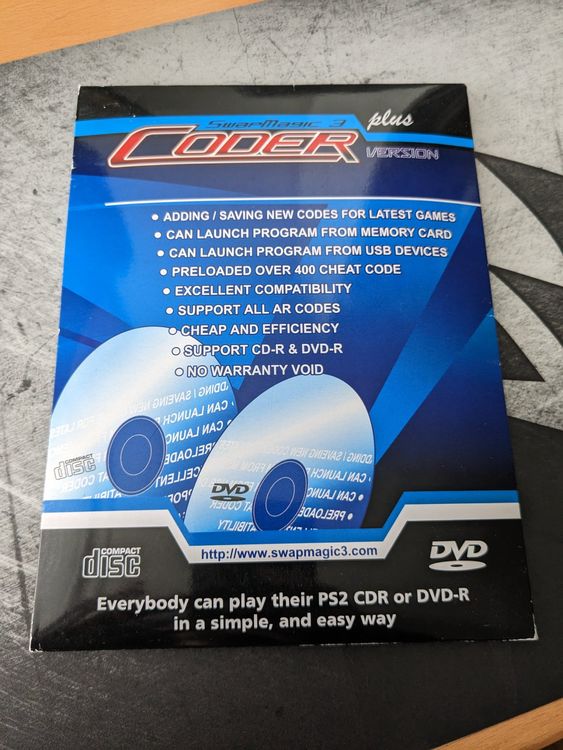 Swap Magic 3 Plus Coder Version - Playstation 2 PS2 + (Gebraucht) in ...