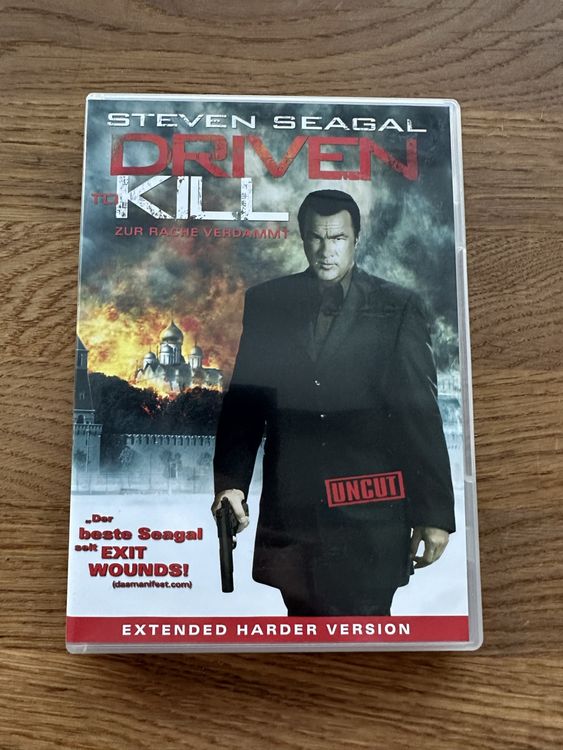 Steven Seagal - Driven To Kill DVD UNCUT Rarität! (Gebraucht) in Matten b. Interlaken für CHF 5 ...