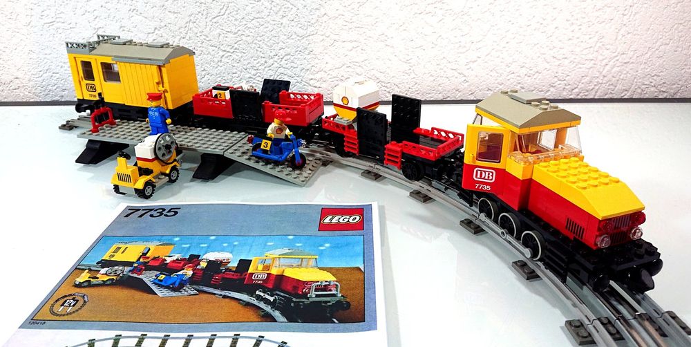 LEGO 12V EISENBAHN 7735 GÜTERZUG SET | Kaufen auf Ricardo