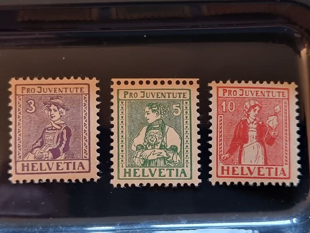 CH 1917 PJ SERIE J7-J9* SBK Fr. 40.-- (Neu (gemäss Beschreibung)) in Monte Carasso für CHF 3 ...