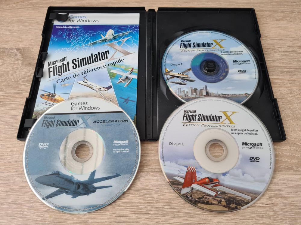 FSX Flight Simulator X - Gold Edition (French Cover) - PC | Kaufen auf ...