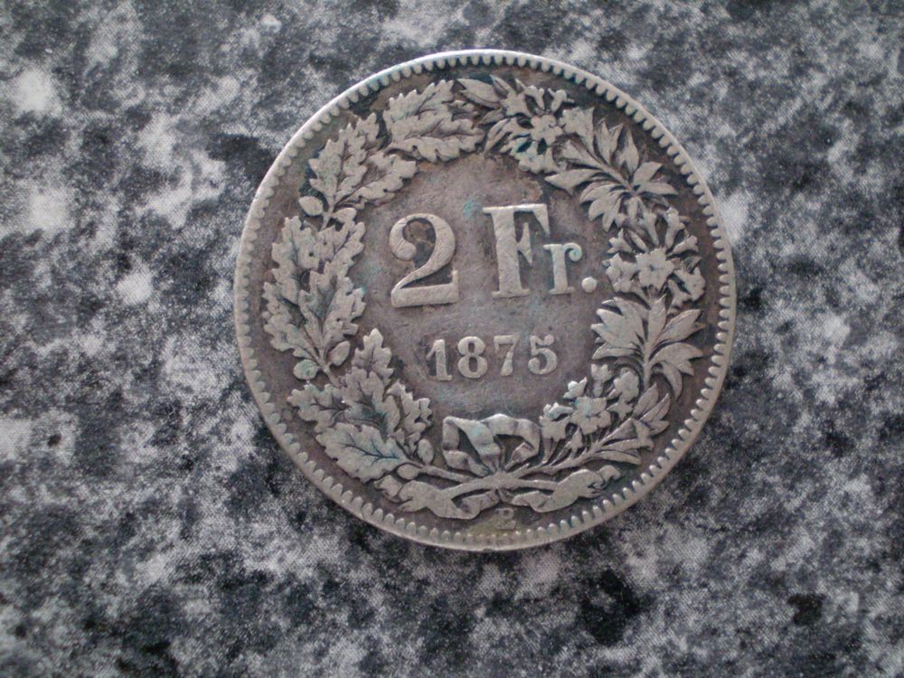 2 Fr.1875 !!! Rar !!! ab 1.- !!! (Gebraucht) in Dierikon für CHF 10 – mit Lieferung auf Ricardo ...