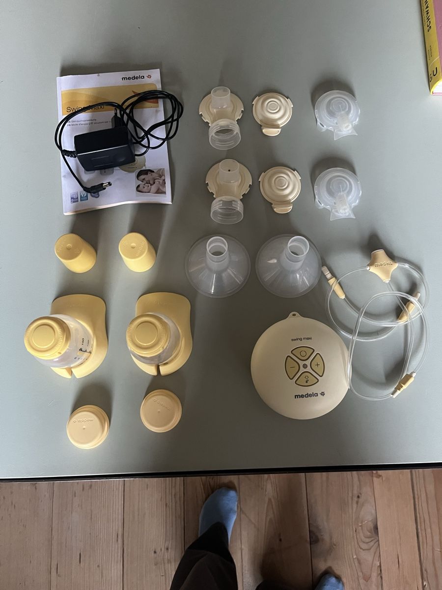 Medela Milchpumpe Swing Maxi Doppel! (Gebraucht) in Wohlen b. Bern für CHF 25 – mit Lieferung ...