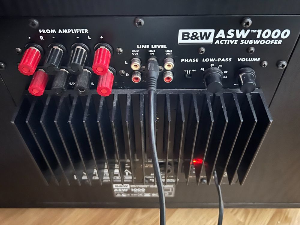 Bowers & Wilkins ASW 1000 Subwoofer ab 1 Fr. (Gebraucht) in Rorschach ...