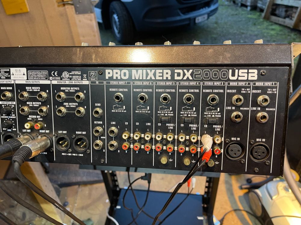 BEHRINGER DX2000 USB-Audiomixer für DJ Wie Neu! (Gebraucht) in ...