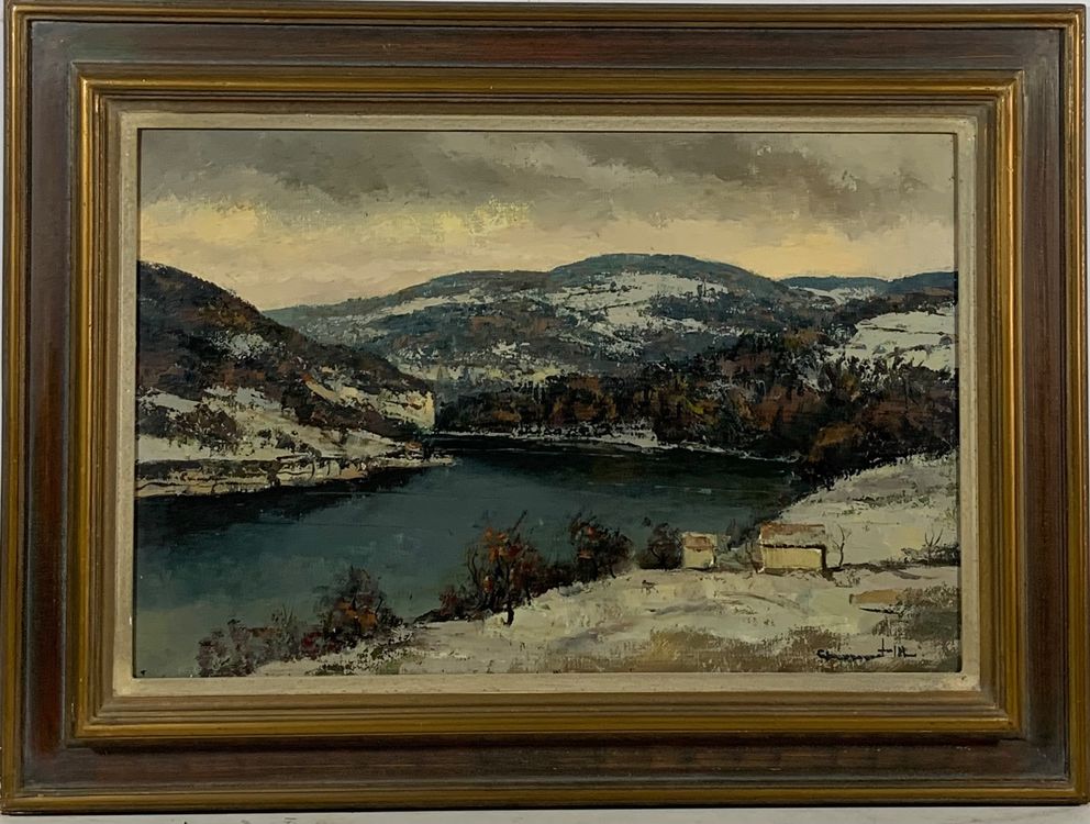 Max Clement (1912-1995) Berglandschaft Gemälde (Gebraucht) in Root für ...