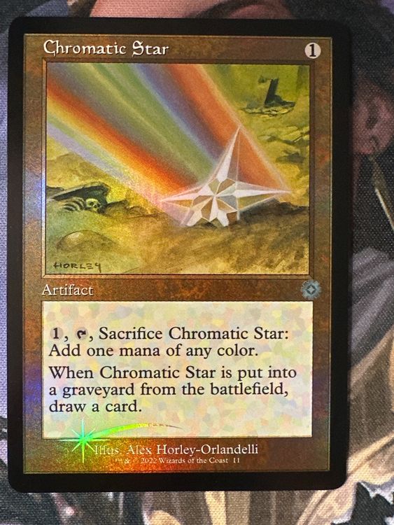 Chromatic Star FOIL #11 Retro Frame Artifacts | Kaufen auf Ricardo