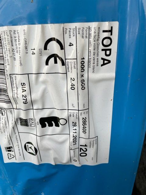 Flumroc TOPA 120mm (Gebraucht) in Zug für CHF 5 – nur Abholung auf ...