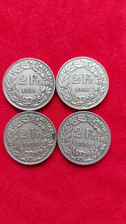 Silbermünzen 2 Franken | Kaufen auf Ricardo