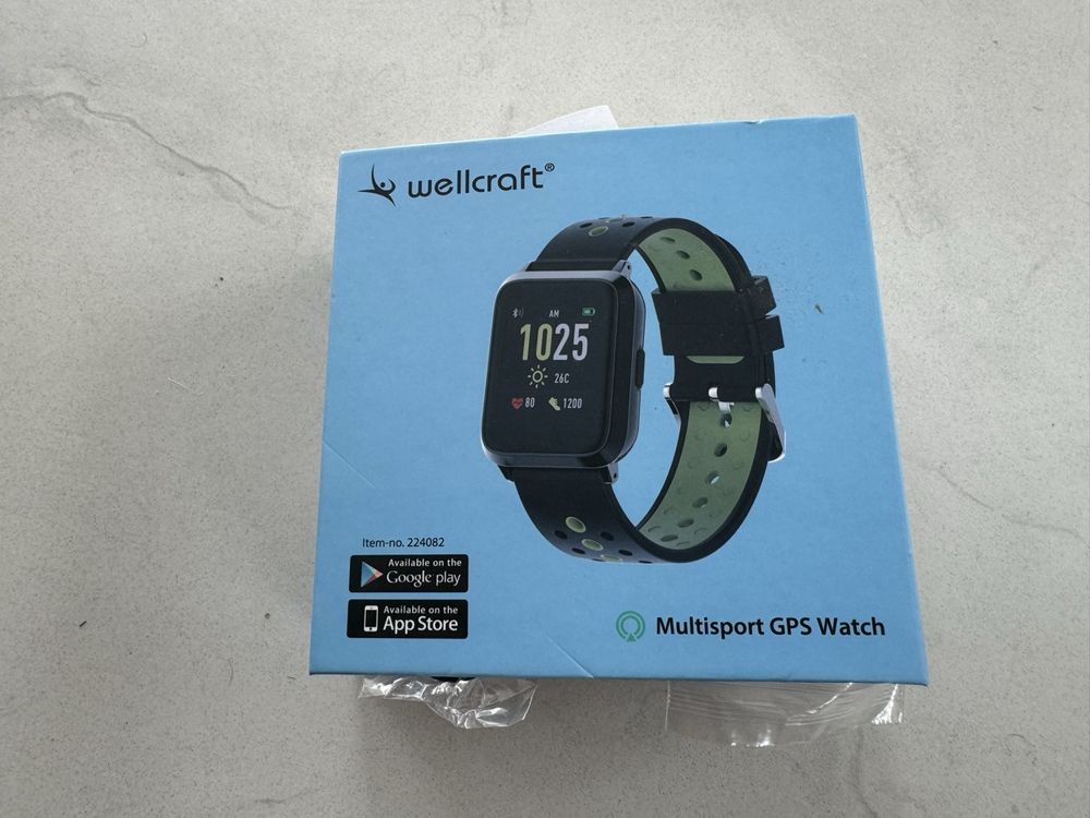 Wellcraft GPS Smartwatch Sportuhr Multisport Fitness Tracker (Neu ...