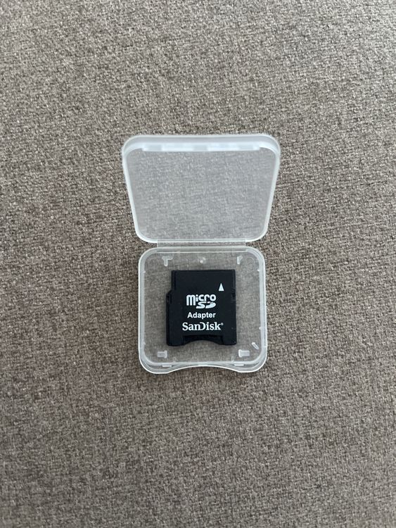 Sandisk Micro SD Adapter & Case | Kaufen auf Ricardo