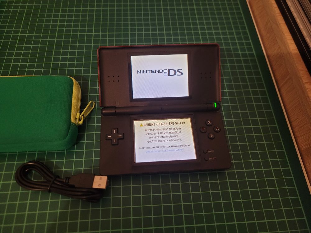 Nintendo DS Lite Red/Black with Case and Charger 🎮 (Gebraucht) in ...