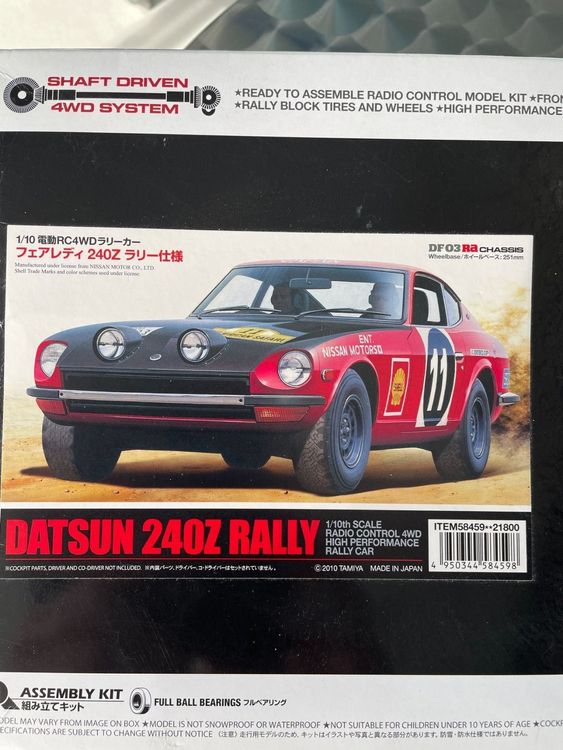 TAMIYA Datsun 240Z Rally mit RC-Anlage (Gebraucht) in Uster für CHF 137 ...