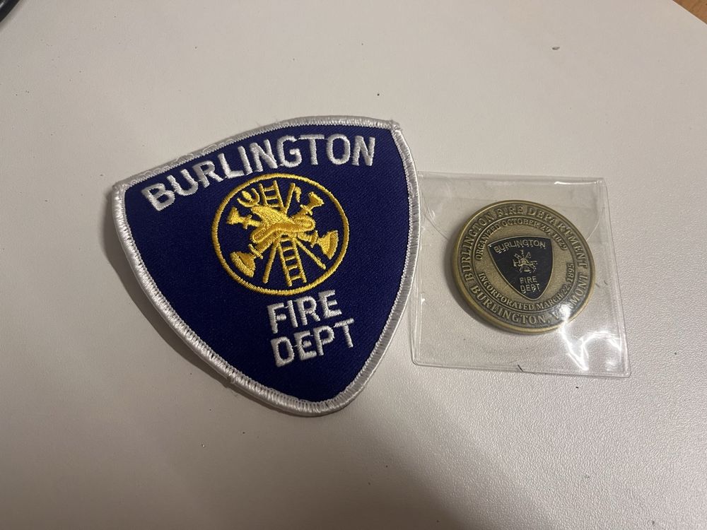 Badge Aufnäher Burlington Fire Department Feuerwehr | Kaufen auf Ricardo