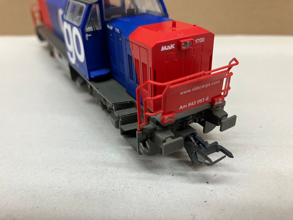 PIKO 59400 SBB Diesellok Am 843 093-6 "Cargo", H0 GS DC Dig. (Gebraucht ...