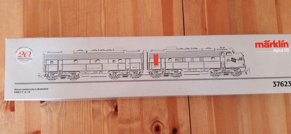 Märklin 37623 Lok EMD F7 A+B H0 Digital (Neu (gemäss Beschreibung)) in ...