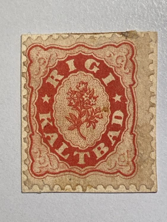 Hotel Post 1864, Rigi Kaltbad gezähnt, Top Rarität! (Gebraucht) in ...