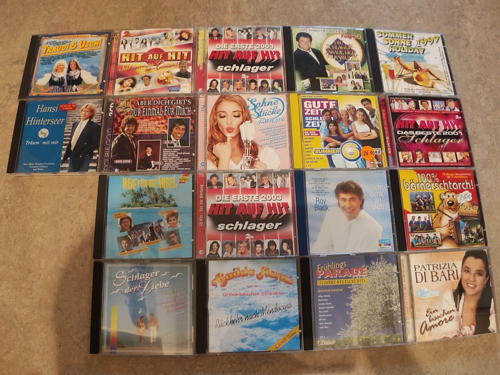 18CD Deutdche Schlager (Gebraucht) in Biel/Bienne für CHF 32 – mit Lieferung auf Ricardo kaufen