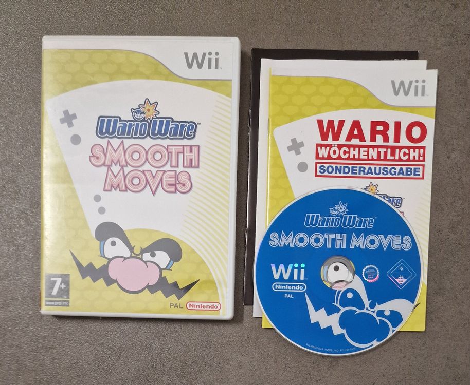 Wii Wario Ware Smooth Moves - schnelle Lieferung! (Gebraucht) in ...
