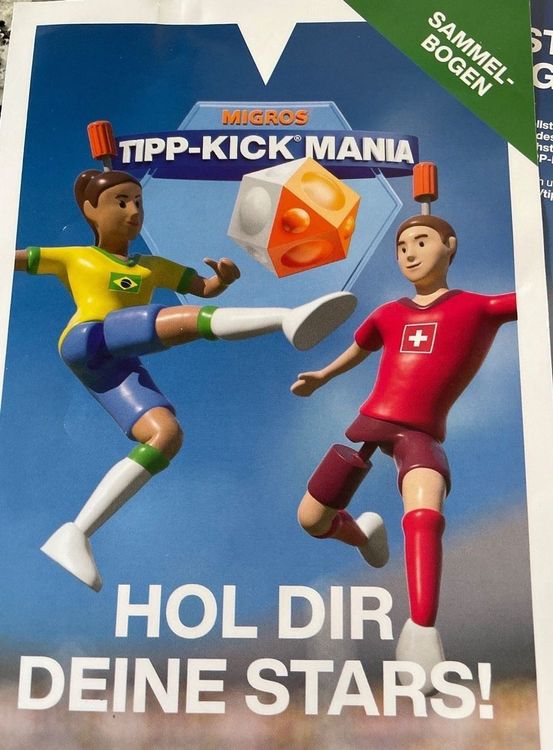 5 volle Karten Tipp-Kick Mana von Migros (Neu (gemäss Beschreibung)) in Schaffhausen für CHF 20 ...