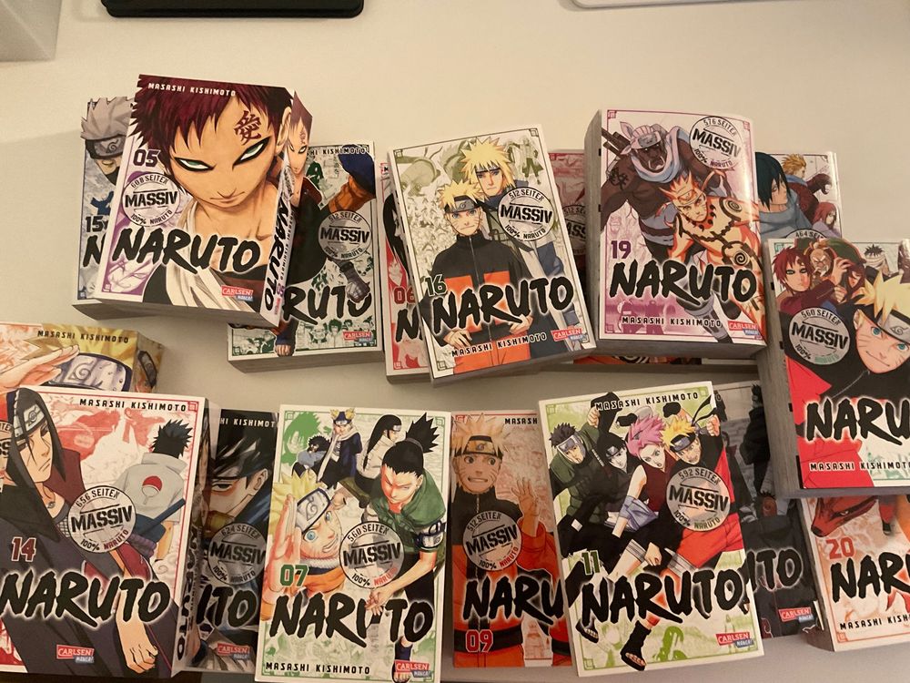 Naruto band 1-20 (8 und 10 nicht inkludiert) | Kaufen auf Ricardo