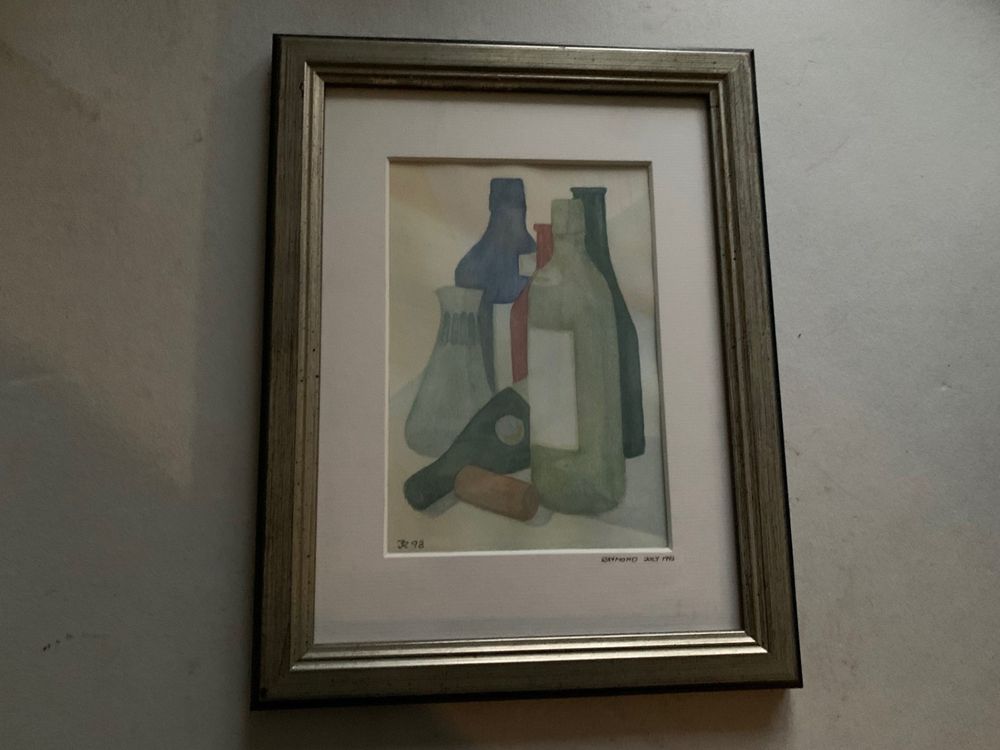 Raymond Joly „Ohne Titel“ 1993 | 11×17 cm gerahmt (Gebraucht) in Emmen ...