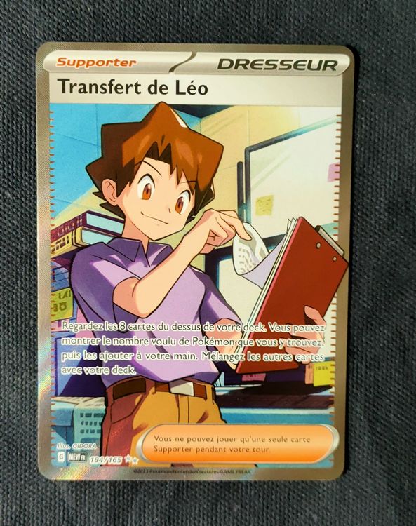Cartes Pokemon Transfert de Léo 151 FR Français 194 MEW (Gebraucht) in ...