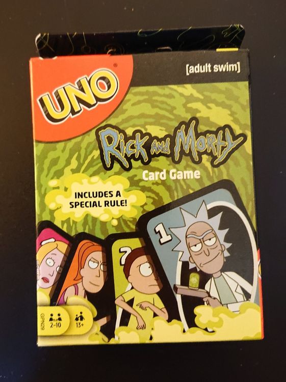 NEU - Kartenspiel - UNO - UNO Rick and Morty - Spielkarten (Neu und ...
