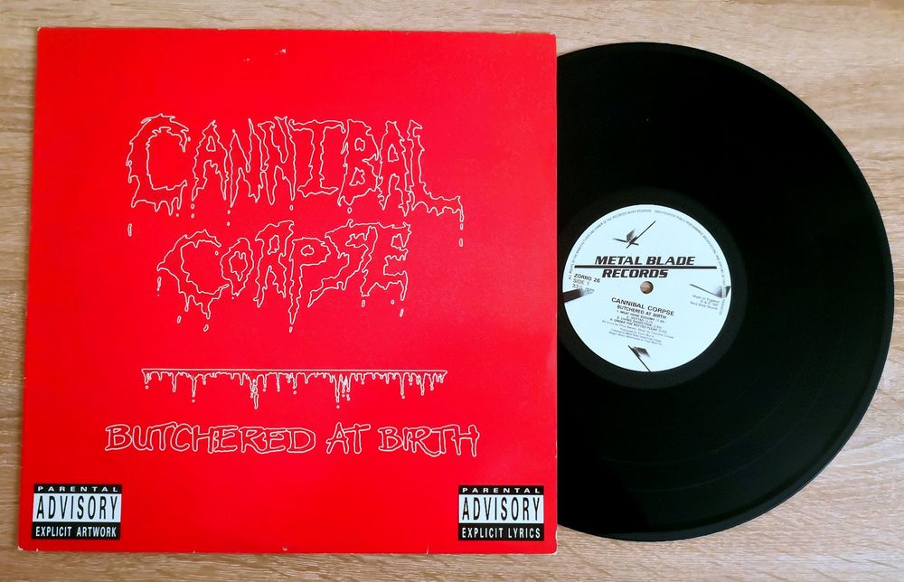 Vinyle Cannibal Corpse Butchered at Birth 1991 | Kaufen auf Ricardo