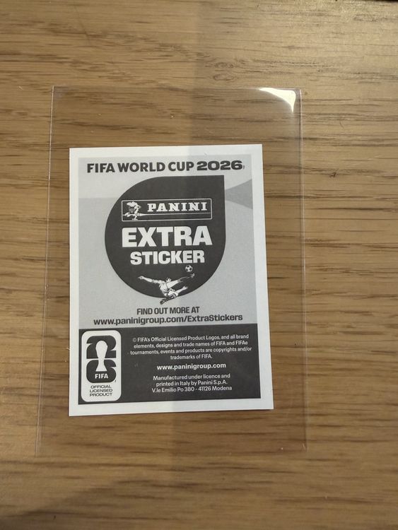 FIFA World Cup 2026 Lamine Yamal Extra Sticker PINK (Neu (gemäss ...
