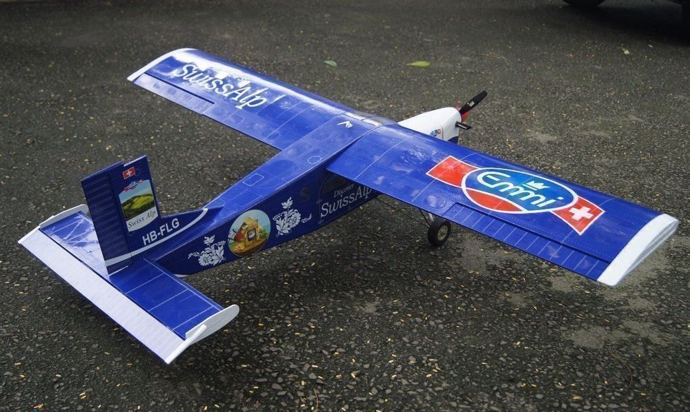 Pilatus Porter PC-6 - Swiss Alp, Spw 1580mm, ARF-Set von VQ (Neu und originalverpackt) in ...