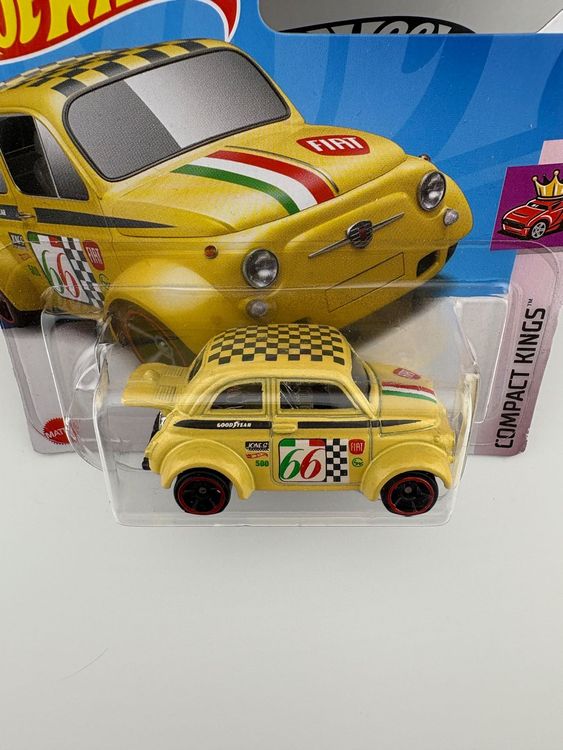 Hot Wheels 60s Fiat 500D Modificado - 2027 - 117/250 (Neu und ...