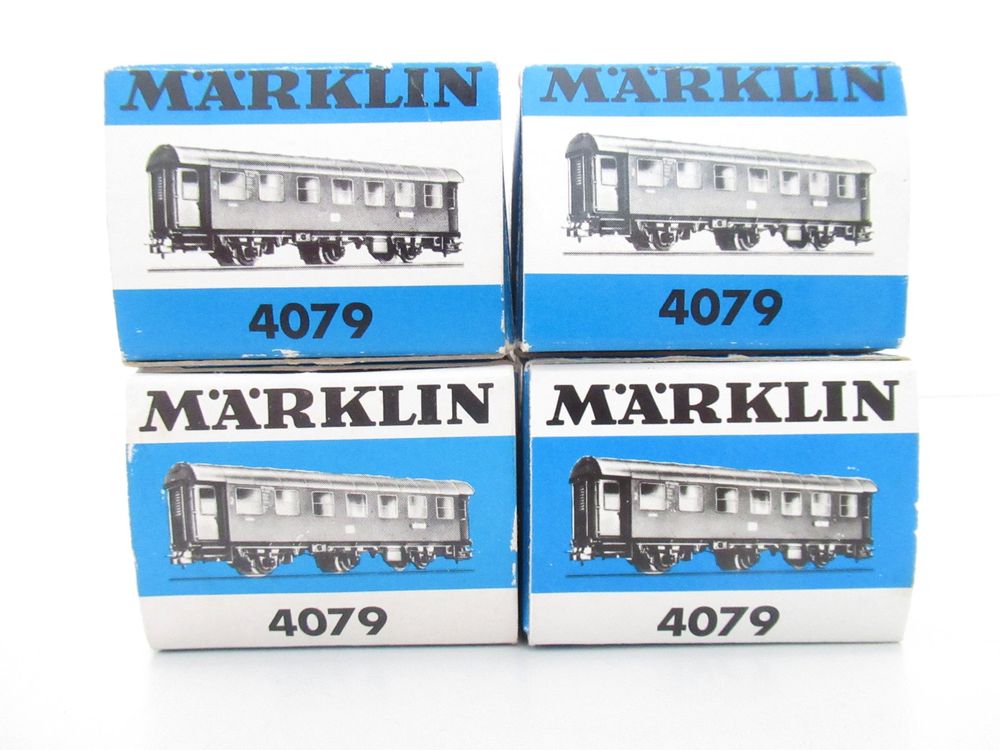 Märklin 4 x 4079 DB Personenwagen AC H0 | Kaufen auf Ricardo