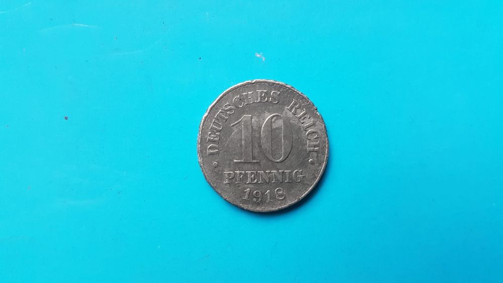 10 Pfennig - Deutsches Reich 1918 (Gebraucht) in Reinach BL für CHF 1 ...