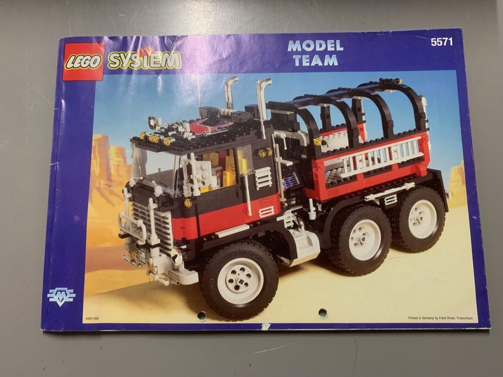 Lego Model Team 5571, Black Cat Giant Truck, Top + SELTEN | Kaufen auf ...