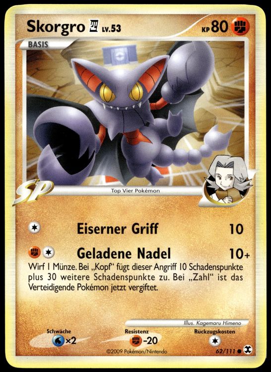 Skorgo 62/111 Pokémon Rising Rivals | Kaufen auf Ricardo