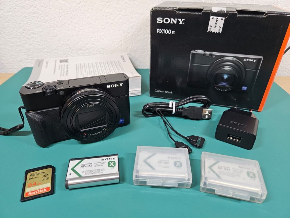 Sony RX100 Mark VI RX100M6 (Gebraucht) in für CHF 890 – mit Lieferung ...
