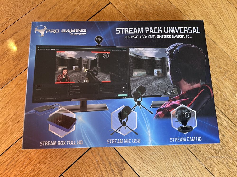 Pack Stream capture vidéo et audio Subsonic, Neuf! (Neuf avec emballage ...