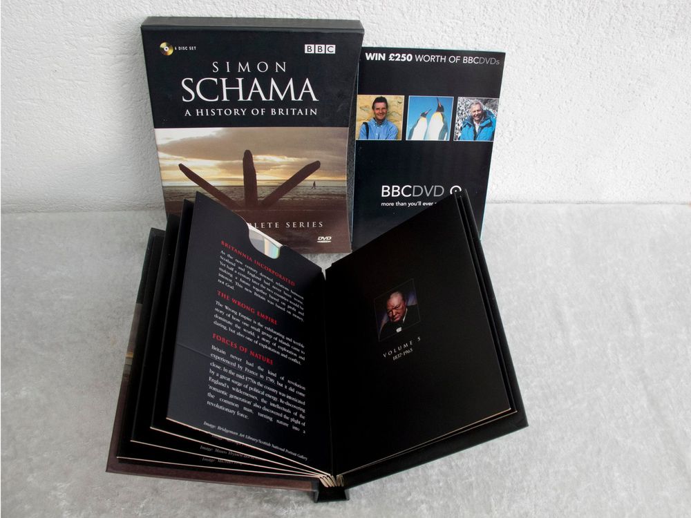 A HISTORY OF BRITAIN Complete BBC Series DVD by Simon Schama (Gebraucht ...