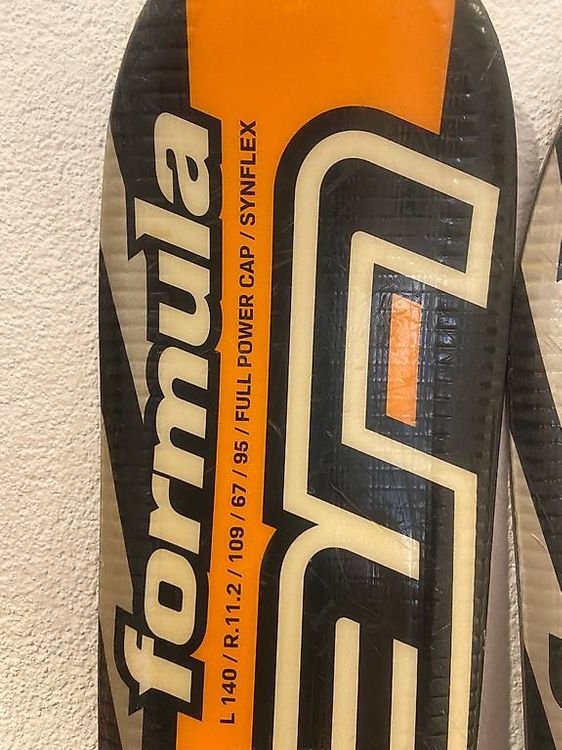 Kinderski Elan formula 1.40 mit passendem Schuh 25-25.5 (Gebraucht) in ...